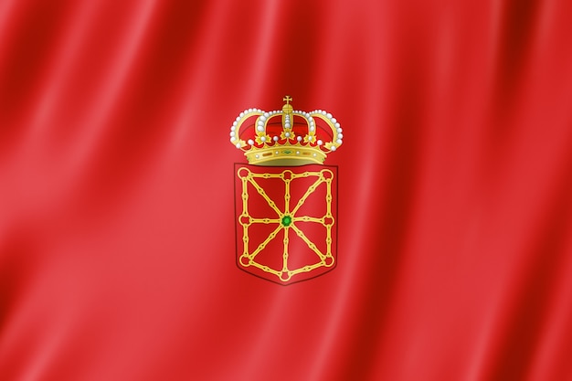 Bandera de navarra | Foto Premium Bandera de navarra | Foto Premium