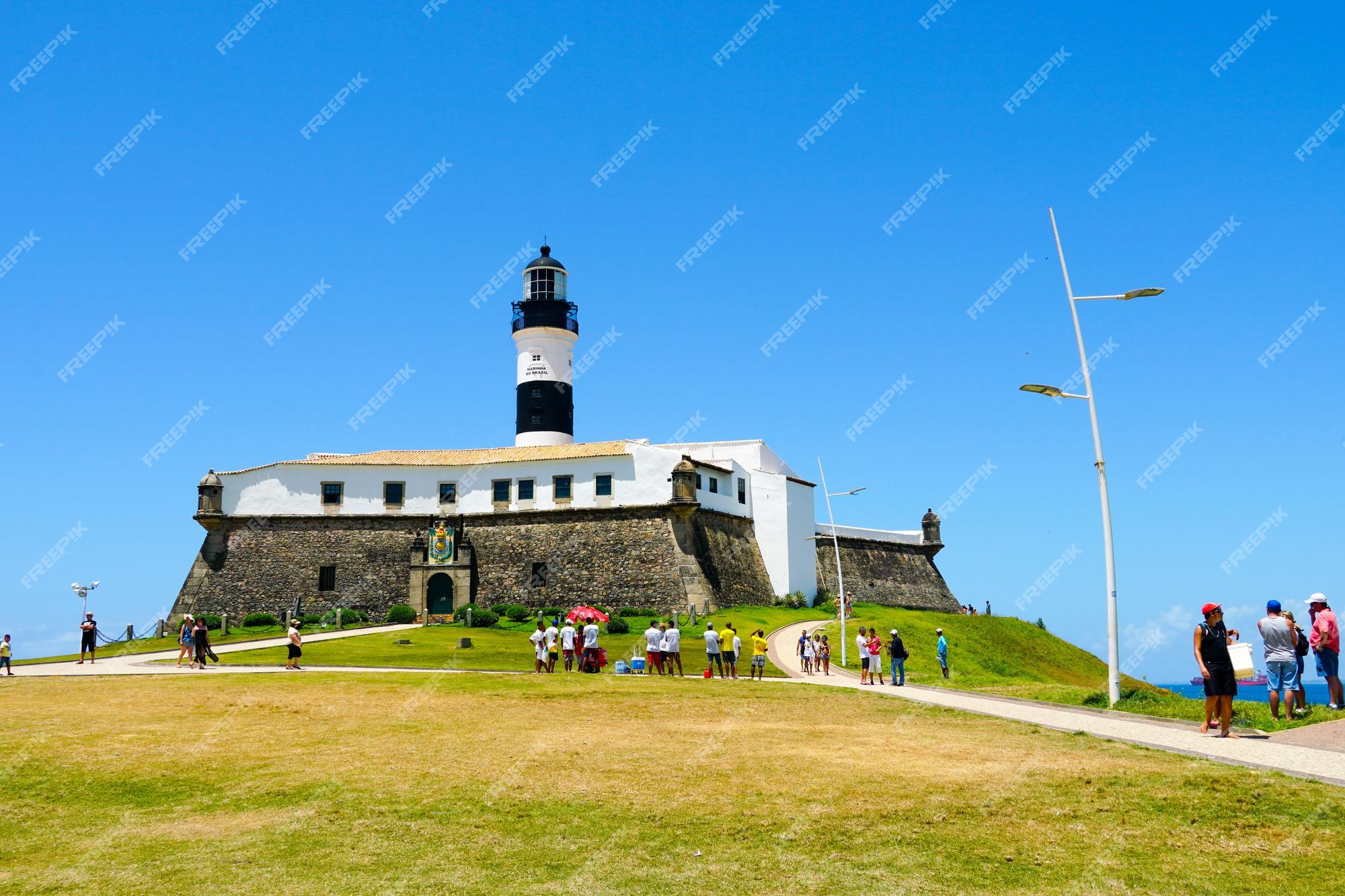 Farol da barra barra farol em salvador bahia brasil | Foto Premium Farol da barra barra farol em salvador bahia brasil | Foto Premium