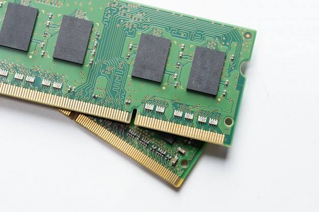 Módulo de memória ram ddr4 ddr3 ddr2 ddr | Foto Premium