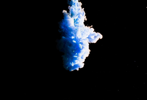 Névoa azul abstrata na escuridão | Foto Grátis Névoa azul abstrata na escuridão | Foto Grátis