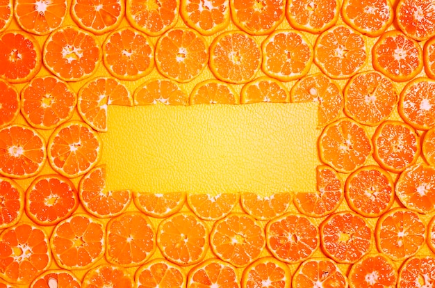 Redondo laranja fatias fruta copiar espaço | Foto Grátis Redondo laranja fatias fruta copiar espaço | Foto Grátis