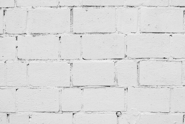 Textura De Uma Parede De Tijolos Brancos Foto Premium