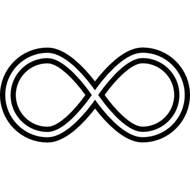 Two circles side by side, infinite symbol Icons | Free Download Two circles side by side, infinite symbol Icons | Free Download