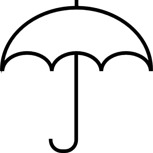Umbrella shape, IOS 7 symbol Icons | Free Download Umbrella shape, IOS 7 symbol Icons | Free Download