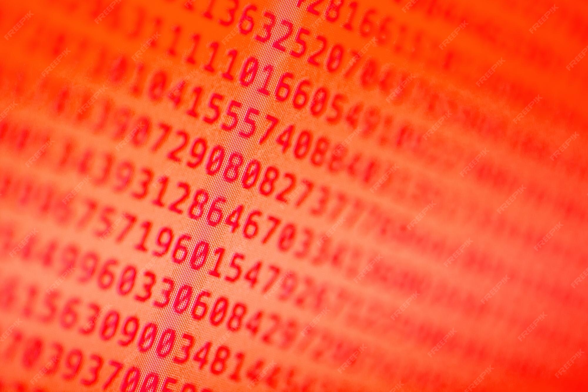 Premium Photo | Abstract background with program computer code. data backdrop with red effect