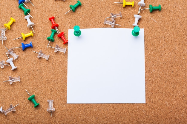 Premium Photo | Blank note paper on a cork board Premium Photo | Blank note paper on a cork board