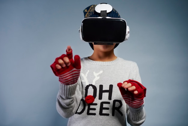 Free Photo | Child using virtual reality glasses Free Photo | Child using virtual reality glasses
