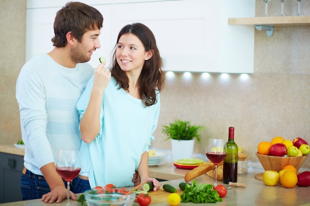 Couple cooking together Photo | Free Download Couple cooking together Photo | Free Download