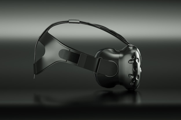 Premium Photo | D render of virtual reality googles isolated on white Premium Photo | D render of virtual reality googles isolated on white