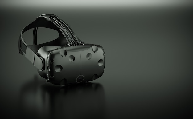 Premium Photo | D render of virtual reality googles isolated on white Premium Photo | D render of virtual reality googles isolated on white