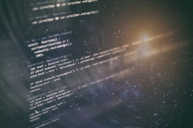 Premium Photo | Developer programming code. abstract computer script code. programming code ...