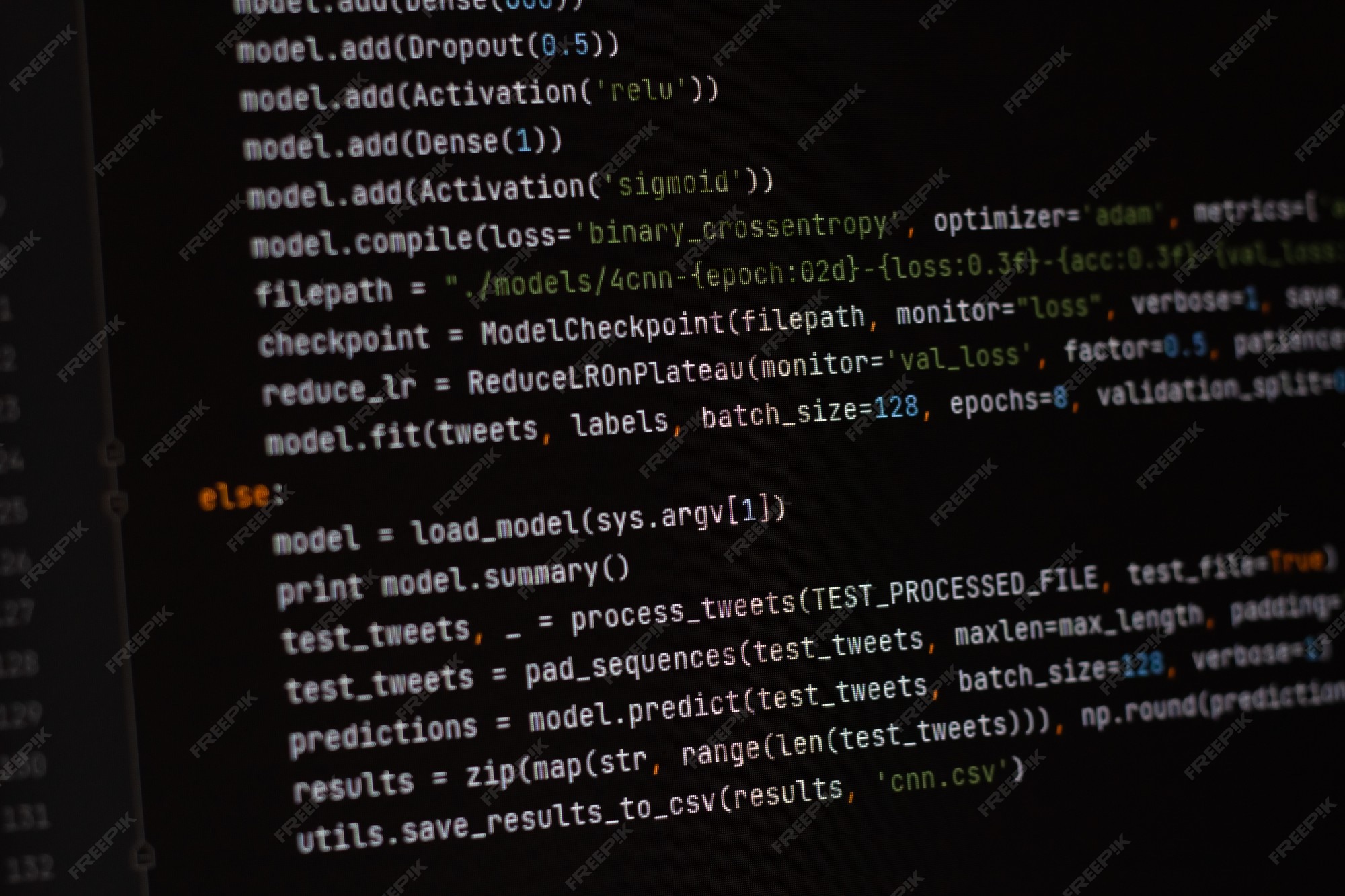 Premium Photo Developer Python Java Script Html Css Source Code On Monitor Screen Writing