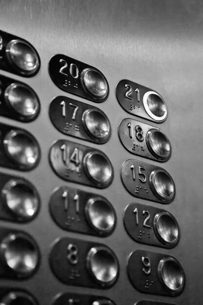 Premium Photo | Floor buttons in elevator with number 21 twenty-one ... Premium Photo | Floor buttons in elevator with number 21 twenty-one ...