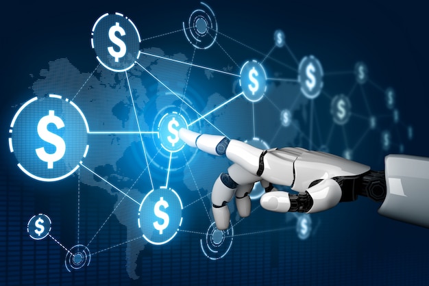 Premium Photo | Futuristic robot artificial intelligence concept. Premium Photo | Futuristic robot artificial intelligence concept.
