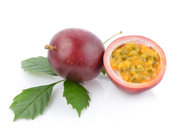 Premium Photo Passion Fruit Isolated On White Background