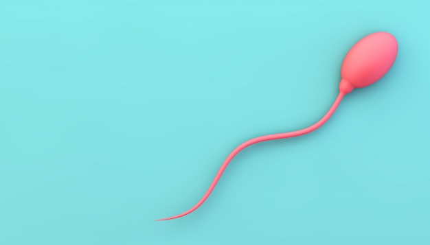 Premium Photo | Pink sperm on blue Premium Photo | Pink sperm on blue