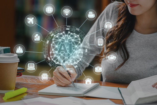 Premium Photo | Polygonal brain shape of an artificial intelligence ... Premium Photo | Polygonal brain shape of an artificial intelligence ...