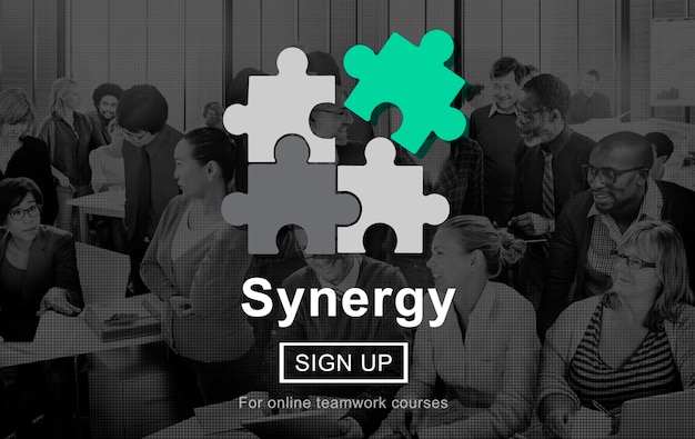 Free Photo | Synergy collaboration cooperation teamwork concept Free Photo | Synergy collaboration cooperation teamwork concept