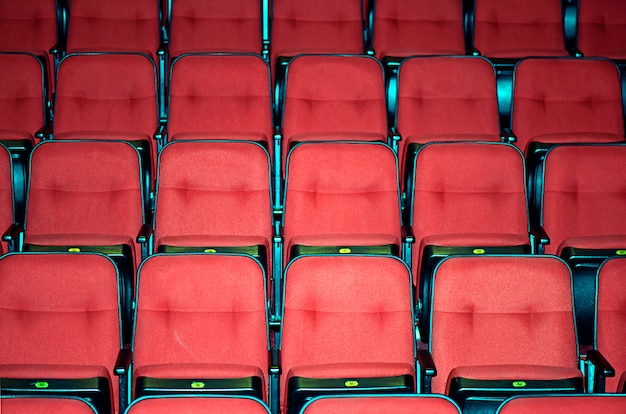 Premium Photo | Vacant seats of a theater Premium Photo | Vacant seats of a theater