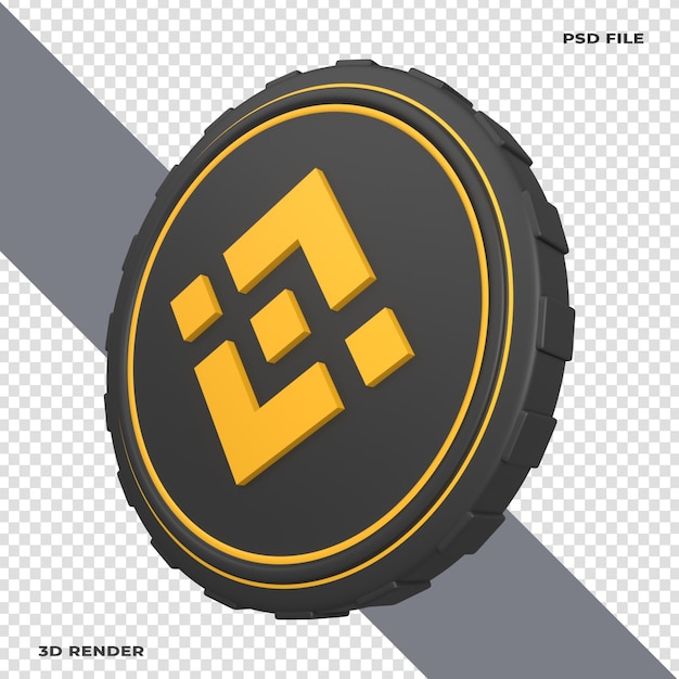 Premium PSD | 3d binance bnb crypto coin rendered on transparent background Premium PSD | 3d binance bnb crypto coin rendered on transparent background