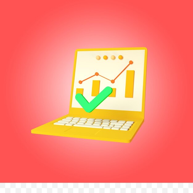Premium PSD | 3d rendering laptop infographic Premium PSD | 3d rendering laptop infographic