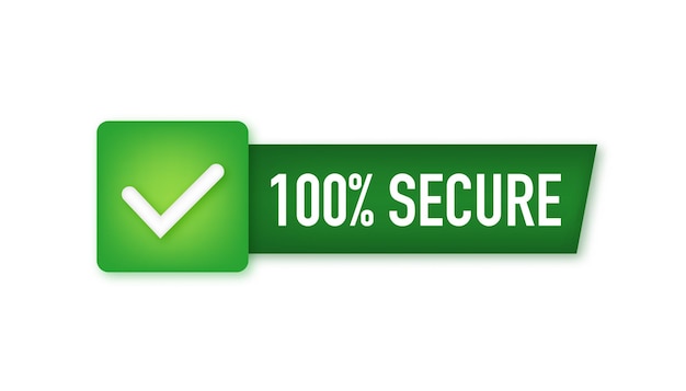Premium Vector | 100 secure grunge vector icon. badge or button for ... Premium Vector | 100 secure grunge vector icon. badge or button for ...