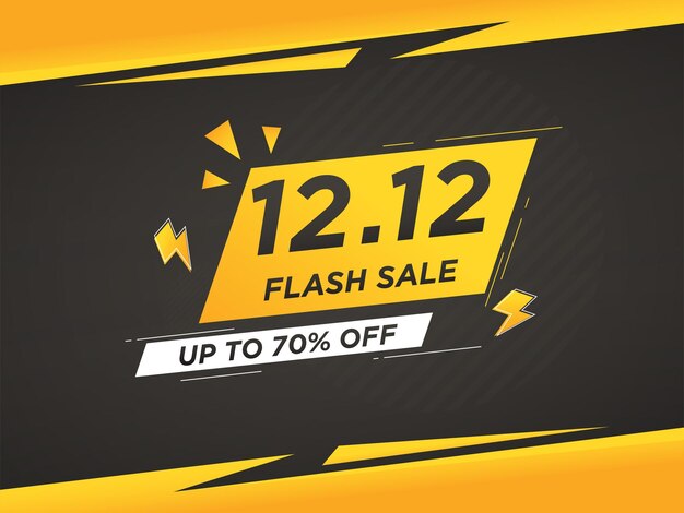 Premium Vector | 1212 sale banner concept background Premium Vector | 1212 sale banner concept background
