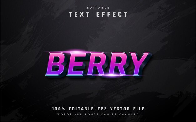 Premium Vector | 3d purple gradient text effect Premium Vector | 3d purple gradient text effect