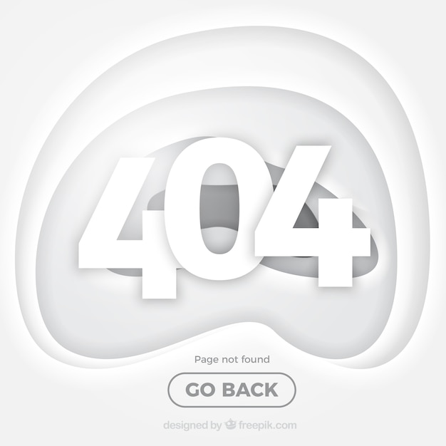 Premium Vector | 404 error web template in flat style Premium Vector | 404 error web template in flat style