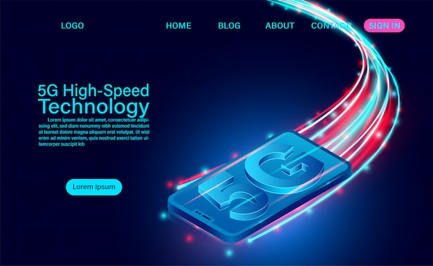 5g high-speed technology concept. network communication wireless ... 5g high-speed technology concept. network communication wireless ...
