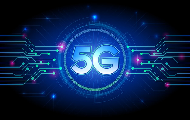 Premium Vector | 5g technology background. Premium Vector | 5g technology background.