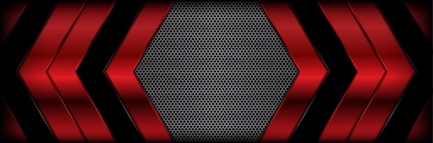 Premium Vector | Abstract 3d red metallic realistic texture background Premium Vector | Abstract 3d red metallic realistic texture background