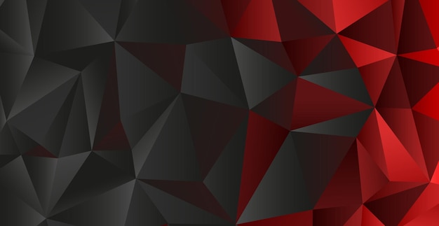 Premium Vector | Abstract black and red gradient triangles of different ... Premium Vector | Abstract black and red gradient triangles of different ...