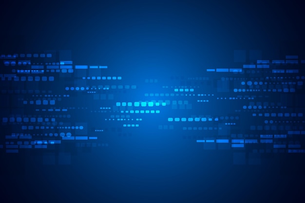Premium Vector | Abstract blue squares technology background Premium Vector | Abstract blue squares technology background