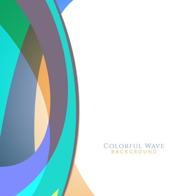 Abstract colorful modern wave background | Free Vector Abstract colorful modern wave background | Free Vector