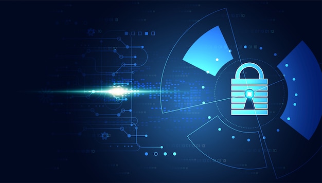 Premium Vector | Abstract cyber security background Premium Vector | Abstract cyber security background