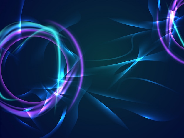 Premium Vector Abstract Dynamic Background With Lighting Effect