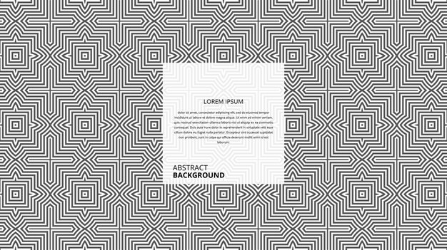Premium Vector | Abstract geometric curvy square lines pattern Premium Vector | Abstract geometric curvy square lines pattern
