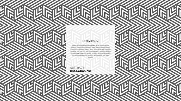 Premium Vector Abstract Geometric Triangle Direction Shape Lines Pattern