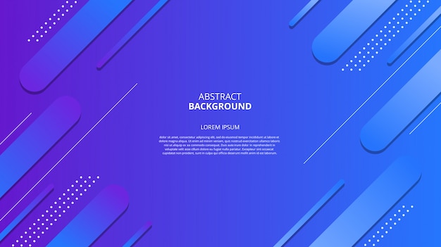 Premium Vector | Abstract gradient blue geometric background Premium Vector | Abstract gradient blue geometric background