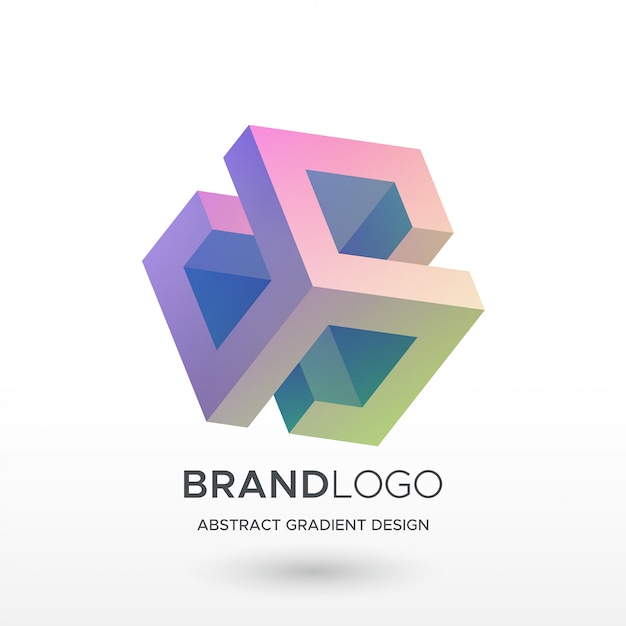 Premium Vector | Abstract gradient logo Premium Vector | Abstract gradient logo