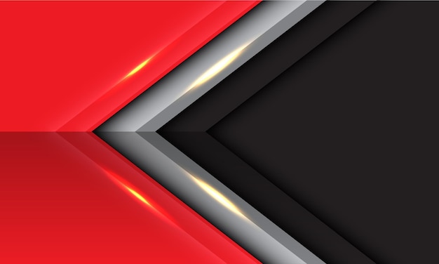 Premium Vector | Abstract grey red light arrow direction with blank ... Premium Vector | Abstract grey red light arrow direction with blank ...