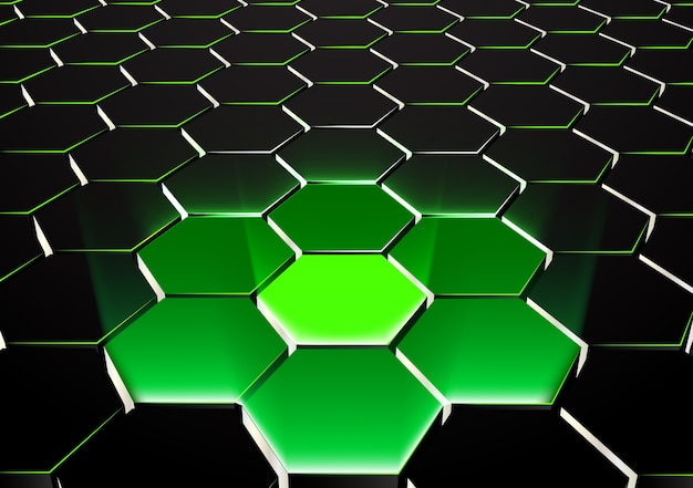 Premium Vector | Abstract hexagonal background Premium Vector | Abstract hexagonal background