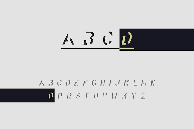 Premium Vector | Abstract minimal alphabet Premium Vector | Abstract minimal alphabet