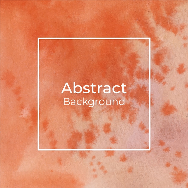 Premium Vector | Abstract orange watercolor background Premium Vector | Abstract orange watercolor background