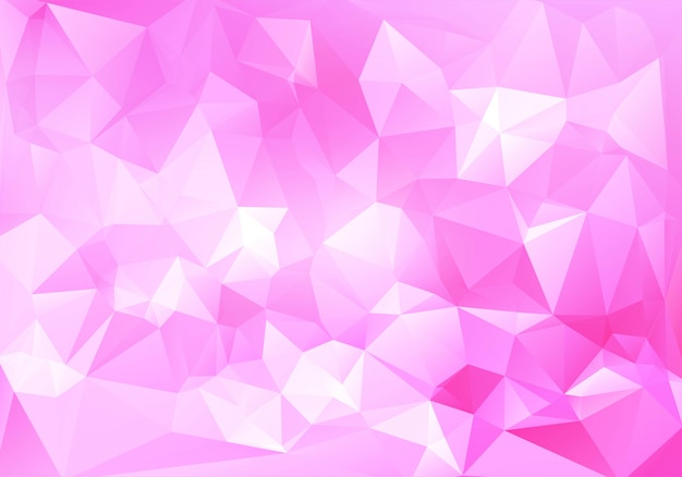 Free Vector | Abstract pink low polygon background Free Vector | Abstract pink low polygon background