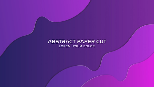 Premium Vector | Abstract purple paper cut background. Premium Vector | Abstract purple paper cut background.
