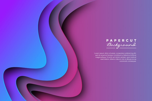 Premium Vector | Abstract purple paper cut background Premium Vector | Abstract purple paper cut background