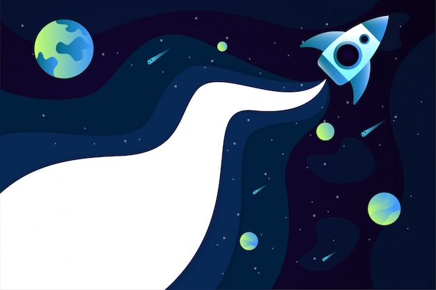 Premium Vector | Abstract space exploring background vector Premium Vector | Abstract space exploring background vector