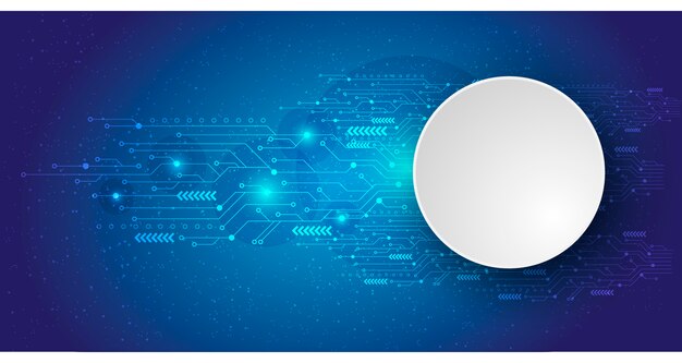 Premium Vector | Abstract technological background concept Premium Vector | Abstract technological background concept
